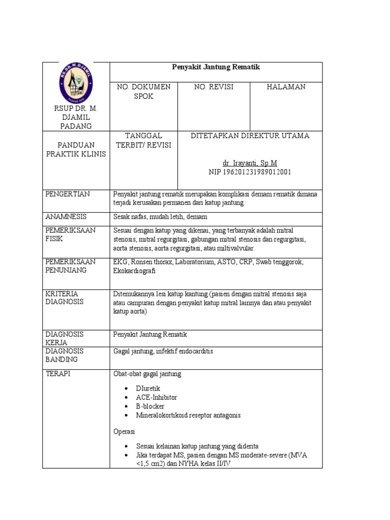 Panduan Praktik Klinis PJR | PDF