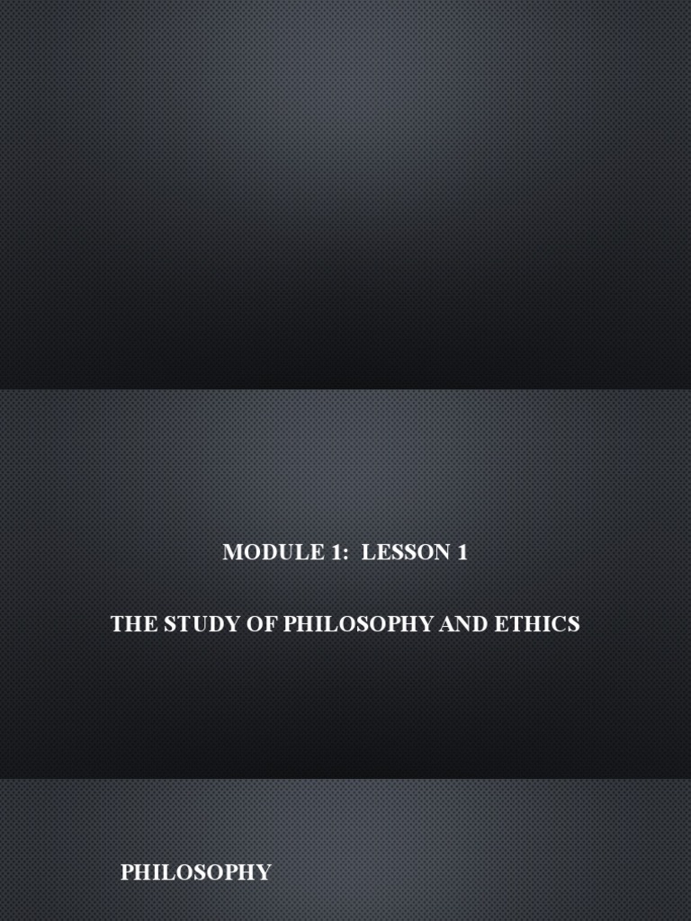 Ethics in A Nutshell | PDF | Morality | Reason