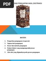 Pemekatan Ekstrak Dan Perhitungan Rendemen | PDF