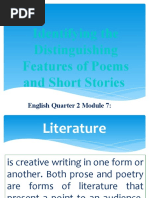 English 7 Quarter 2 Module 7 | PDF | Poetry | Rhyme