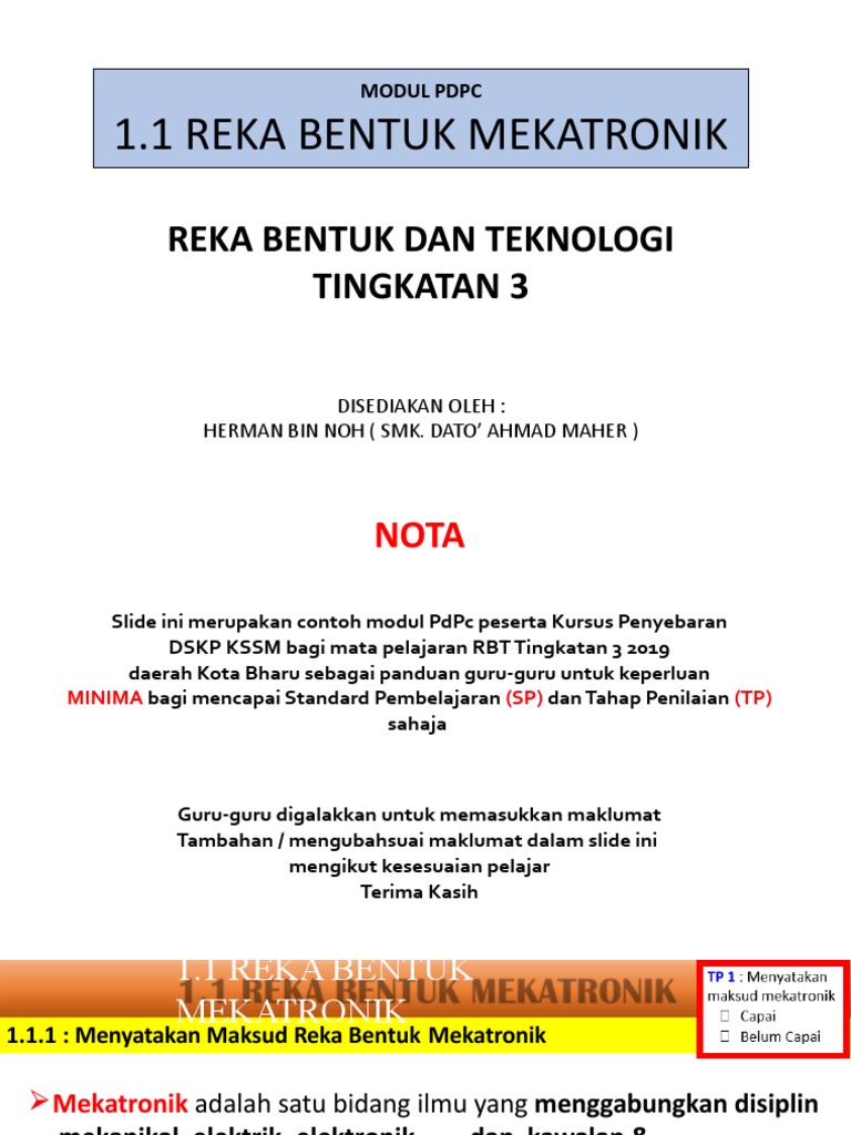 Modul Mekatronik Untuk Kursus | PDF