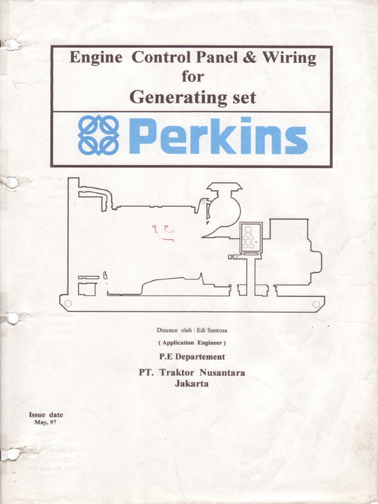 Perkins Control Panel | PDF | Liquids | Rotating Machines