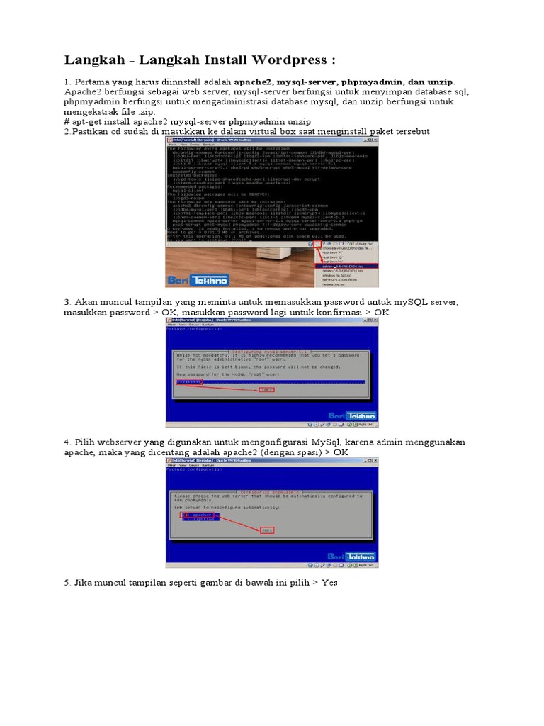 Konfigurasi Cms Pada Debian 6 | PDF