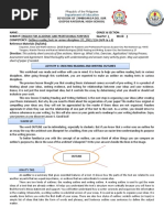 Outline Components - Purdue OWL | PDF