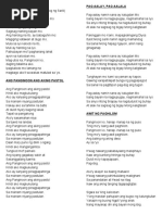 Mass Songs For Lent - Tagalog | PDF