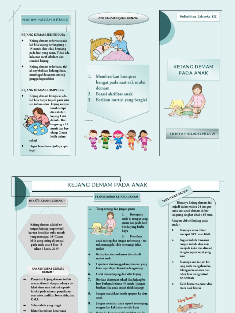Leaflet Kejang Demam | PDF
