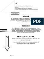 PUP Vision, Mission, and Other Values | PDF | Career & Growth | Social ...