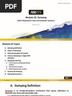 ANSYS Transient Analysis Guide | PDF | Normal Mode | Nonlinear System