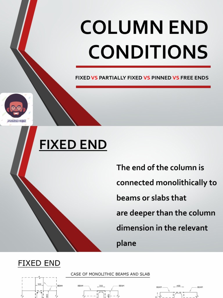 Column End Conditions | PDF | History