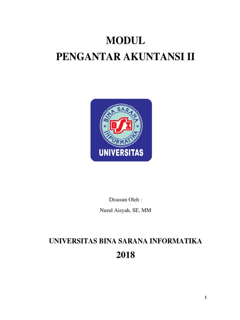 MODUL AKUNTANSI DASAR LL | PDF | Bisnis | Pengelolaan Keuangan & Uang