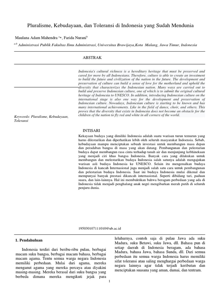 Jurnal SSBI Hendra | PDF