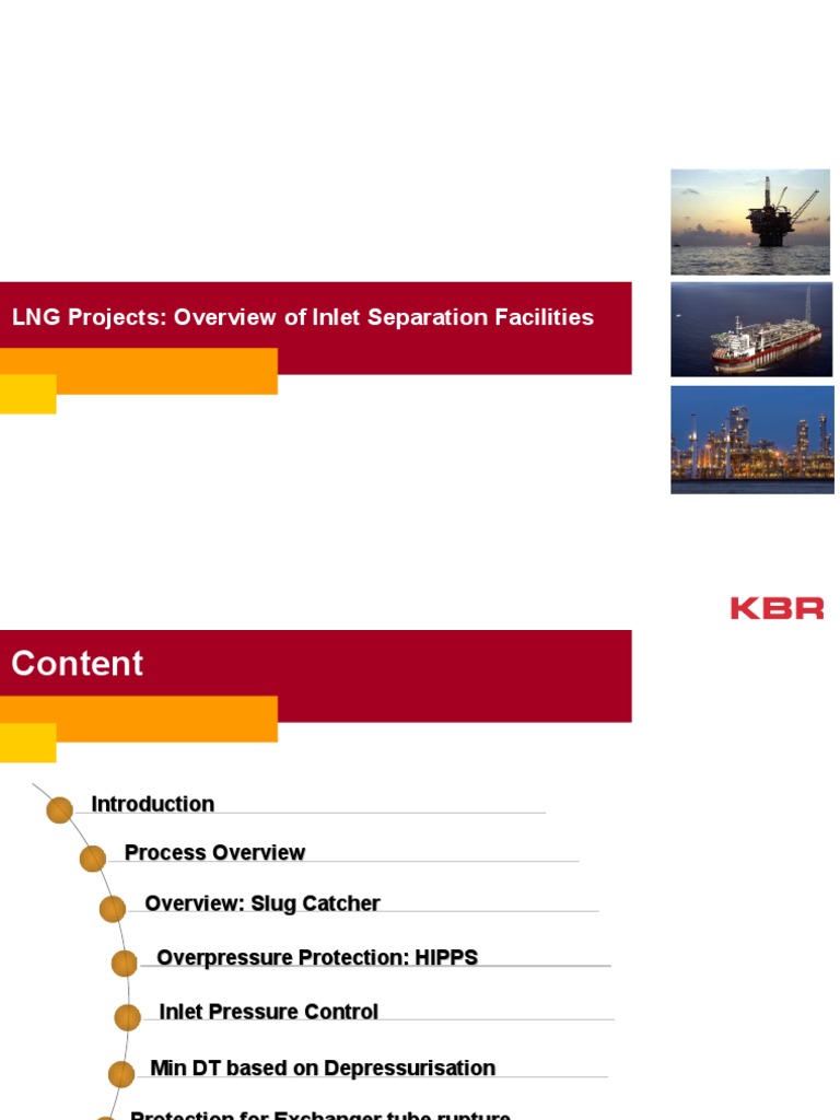L&L - Sandipan - Inlet Facilities LNG Projects | PDF | Valve | Pipe ...