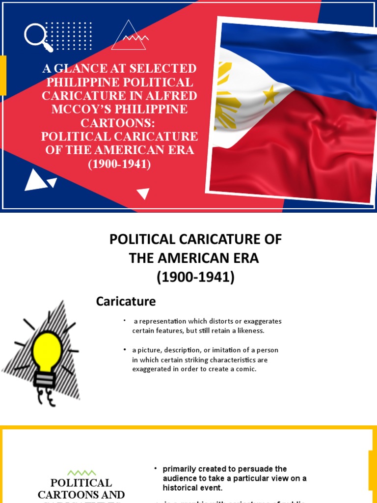 A Glance at Selected Philippine Political Caricature in Alfred Mccoy'S ...