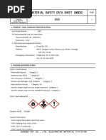 Msds Seagrandprix 880 HS | PDF | Toxicity | Personal Protective Equipment