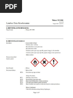 MSDS Impala Thinner | PDF | Griya & Taman | Kesehatan Holistik