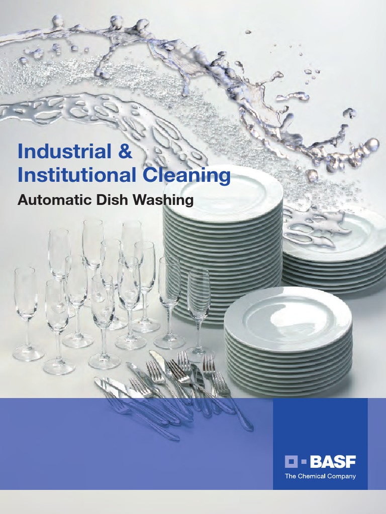 BASF Industrial & Institutional Cleaning Automatic Dish Washing | PDF | Dishwasher | Surfactant