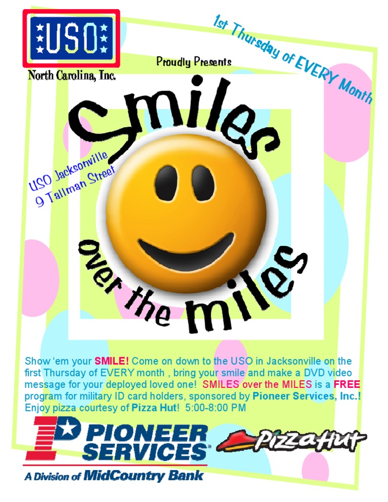 Smiles Over Miles at USO Jacksonville | PDF