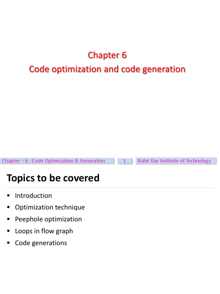 Unit - 4 Pushdown Automata: Code Optimization and Code Generation | Download Free PDF | Program ...
