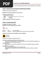 Material Safety Data Sheet: 1-Identification | PDF | Toxicity | Carbon ...