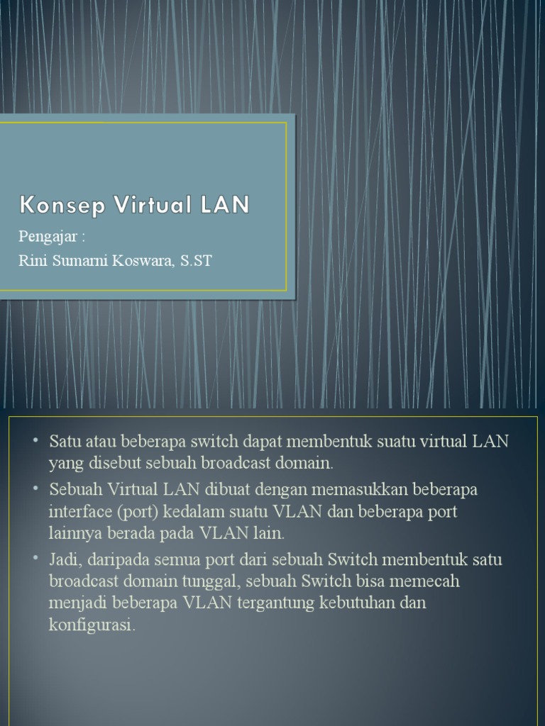Pertemuan 6 Vlan Kls 3 | PDF