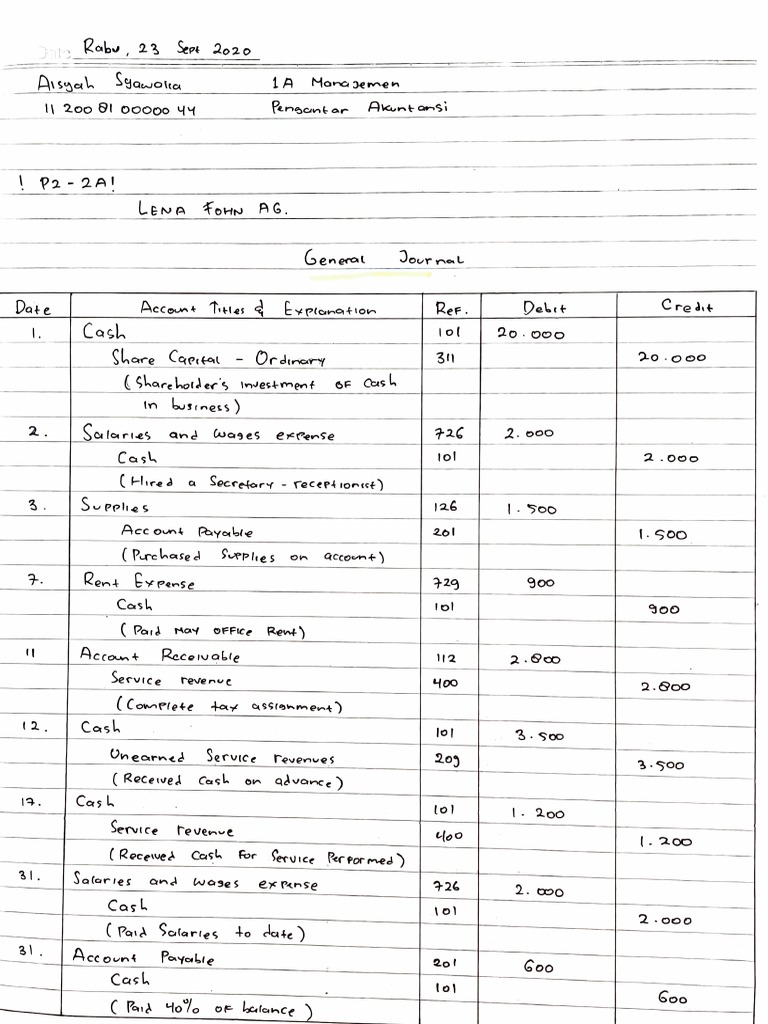 Chapter 2 Pengakun | PDF