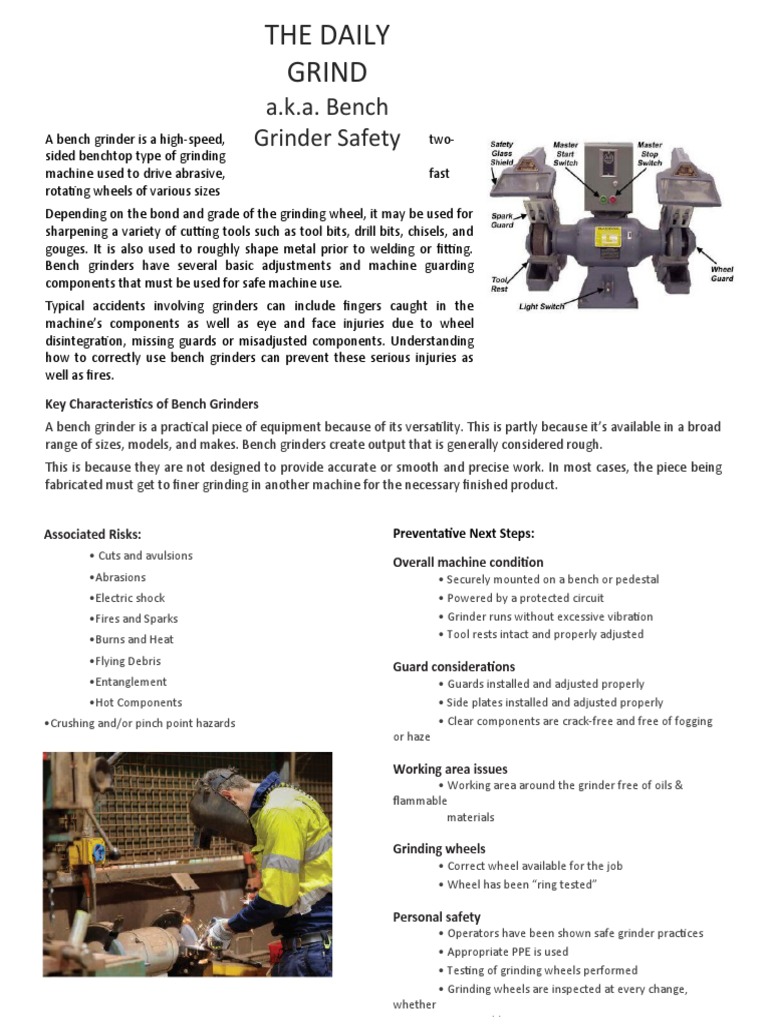 Topic 2 The Daily Grind - May Toolbox | PDF | Grinding (Abrasive ...