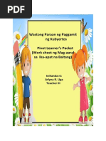 LESSON EXEMPLAR Grade 4 FCS - Q3 Week 4 | PDF