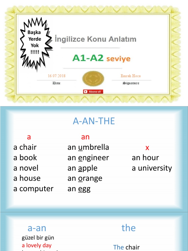 A1-A2 English | PDF | Lunch | Adjective