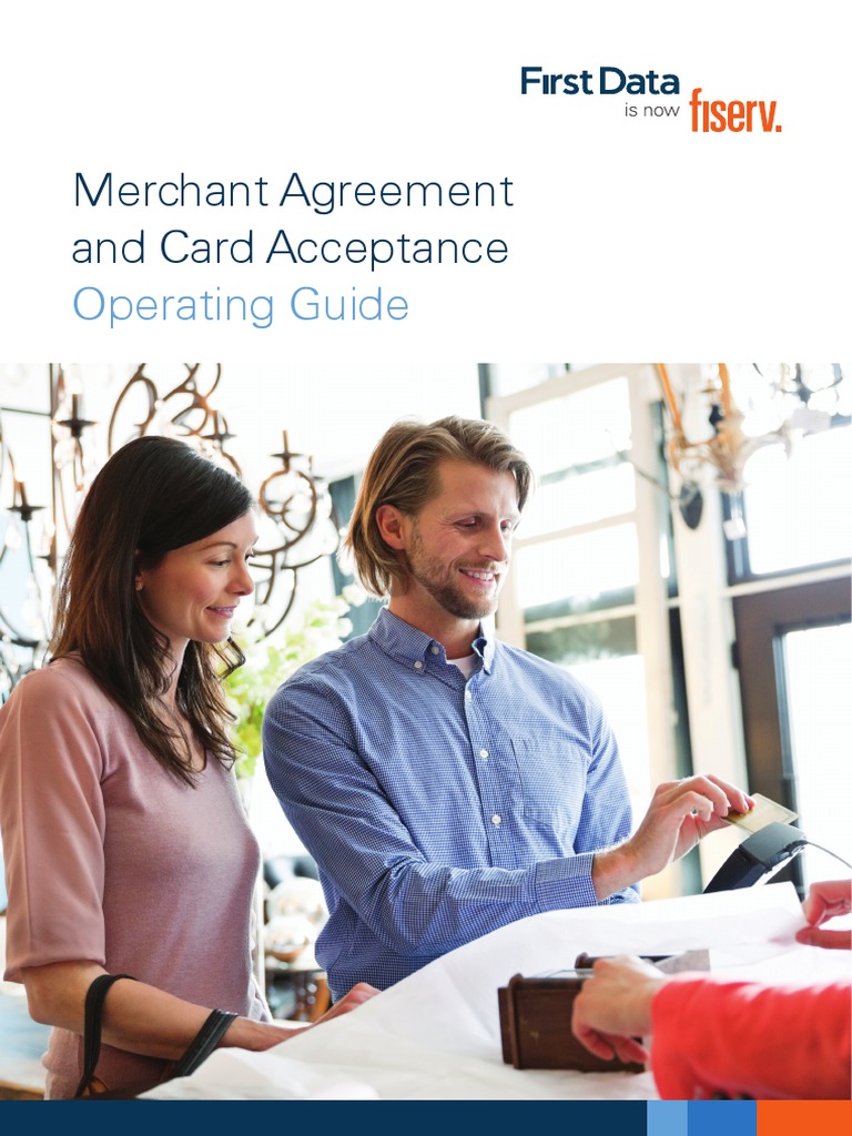 Merchant Agreement and Card Acceptance: Operating Guide | Download Free ...
