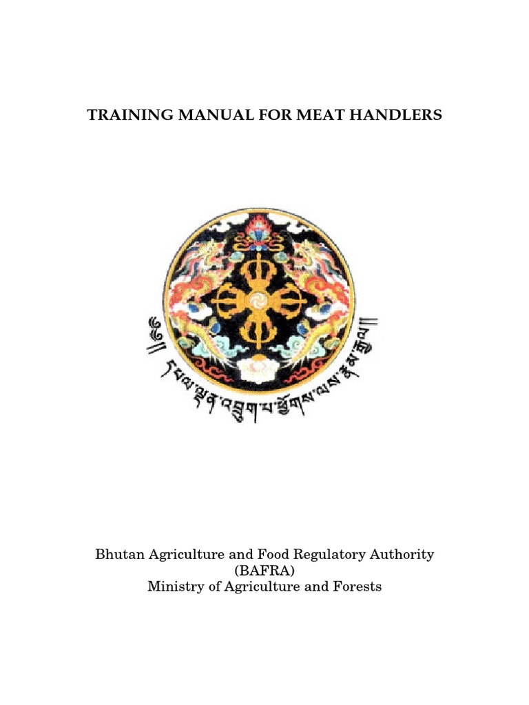 Meat Handler Training Manual | PDF | Food Safety | Foodborne Illness