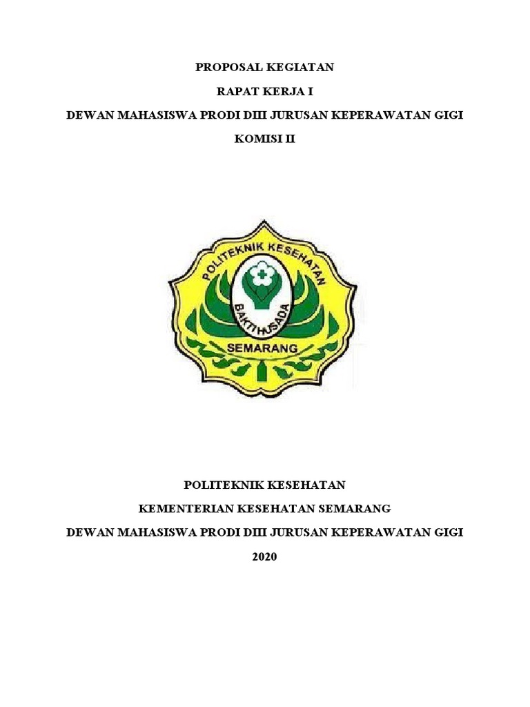 Contoh Proposal Organisasi Kampus | PDF