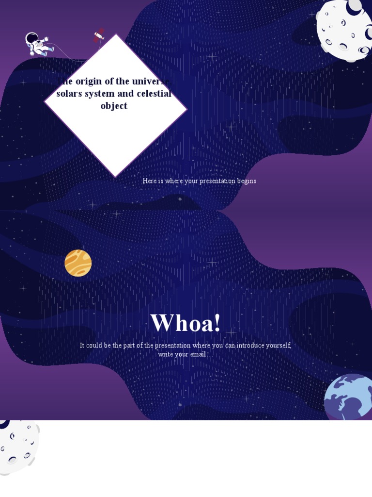 Galaxy Gradient by Slidesgo | PDF | Planets | Solar System