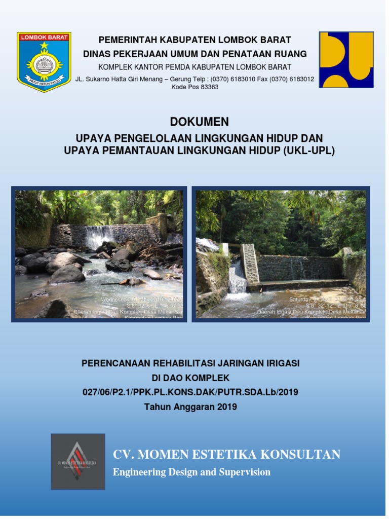 Cover UKL-UPL DI Dao Komplek & DI Gertuk Rev | PDF
