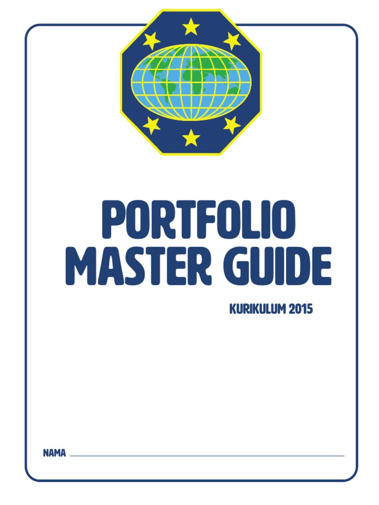 Master-Guide-Portfolio Fillable PDF 2015-Requirements Bahasa | PDF ...