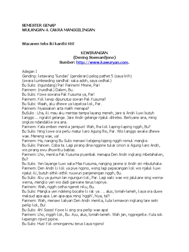 Pert 1 Cakra Manggilingan | PDF