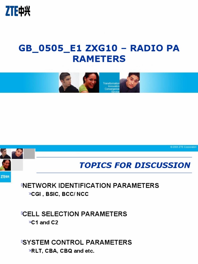 GSM Network Identification Parameters | PDF | Gsm | Cellular Network