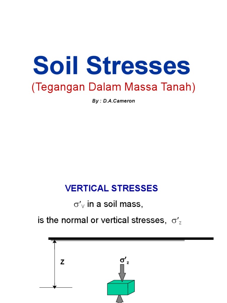 Soil Stress Analysis Guide | PDF | Metrology | Mechanics