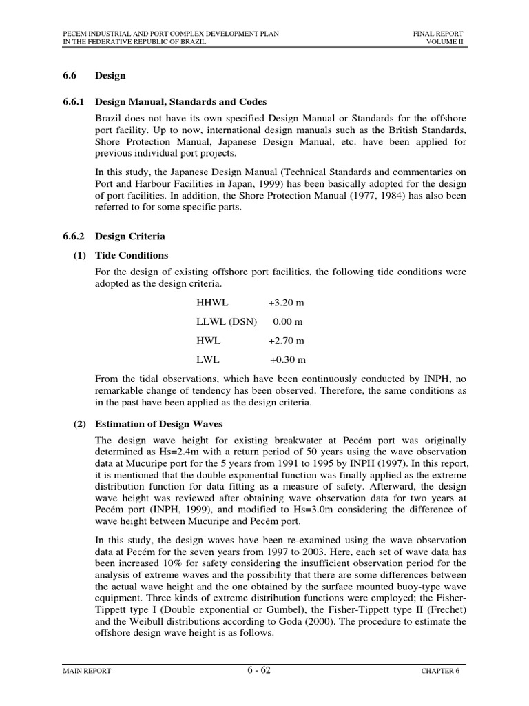 6.6 Design 6.6.1 Design Manual, Standards and Codes | PDF | Teaching ...