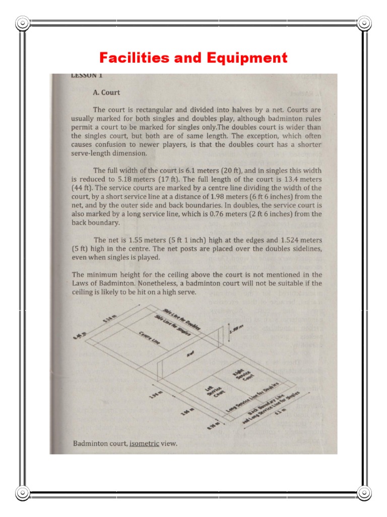 Facilities and Equipment | PDF