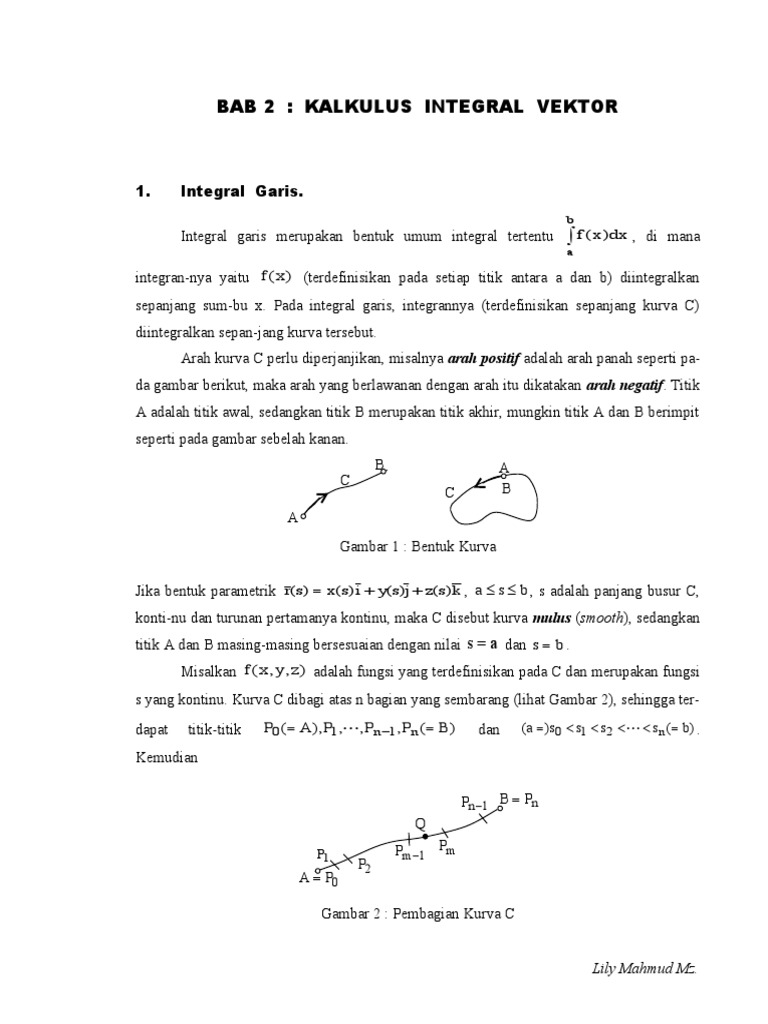 Bag I - BAB 2 - Integral Vektor | PDF