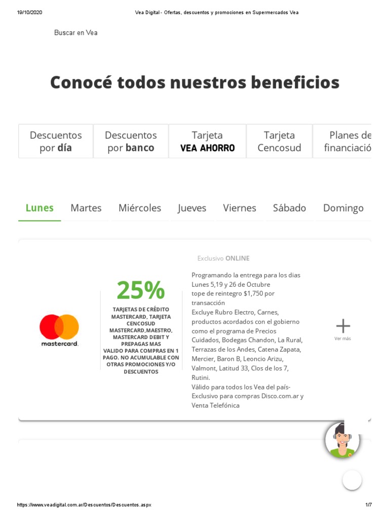 Vea Digital - Ofertas, Descuentos y Promociones en Supermercados Vea ...