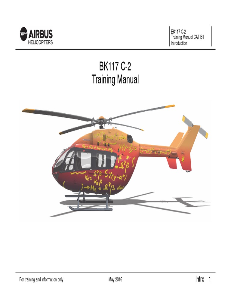 BK117 C-2 Training Manual CAT B1 | PDF | Air Traffic Control | Aircraft