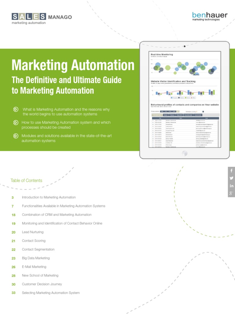 Marketing Automation Guide | PDF | Sales | Customer Relationship Management