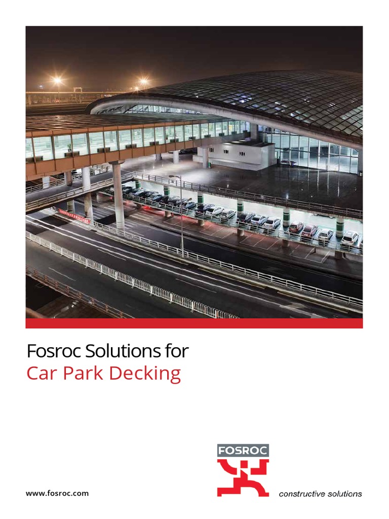 Fosroc Car Park Deck Solutions | PDF | Specification (Technical ...