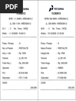 Edit Struk Pertamina Dengan Mudah | PDF