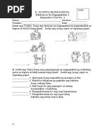 Esp Activity Sheet Grade 2 | PDF