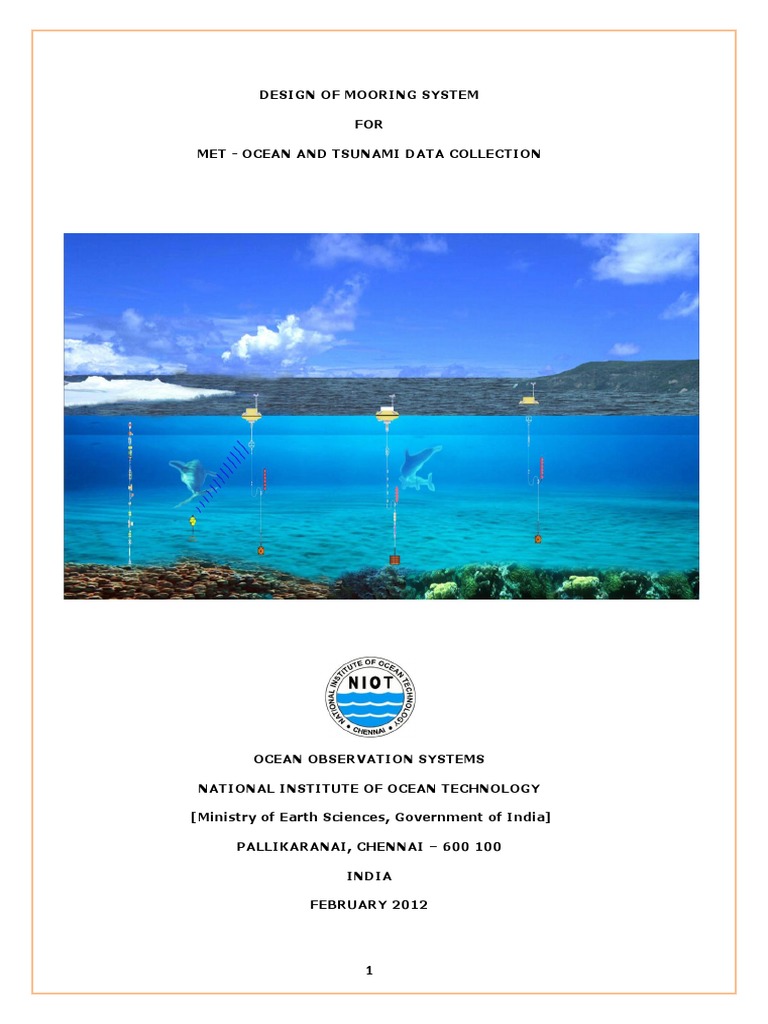 Mooring Design | PDF | Rope | Anchor