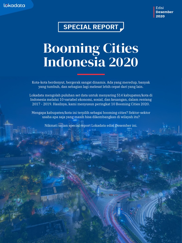 Booming Cities Indonesia 2020 | PDF | Pengelolaan Keuangan & Uang