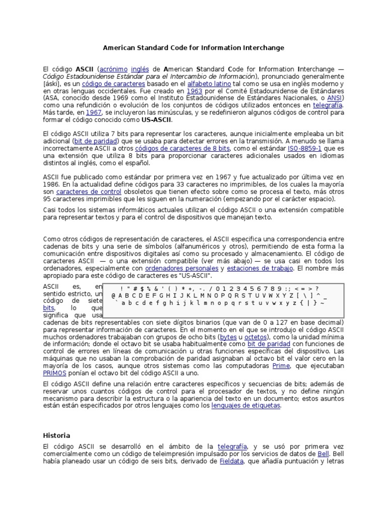 Virus Hack C Digo Ascii | PDF | Ascii | Codificaciones