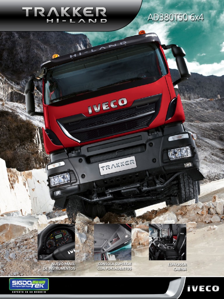 Ficha Tecnica Iveco Trakker 500 ADt 380 | PDF